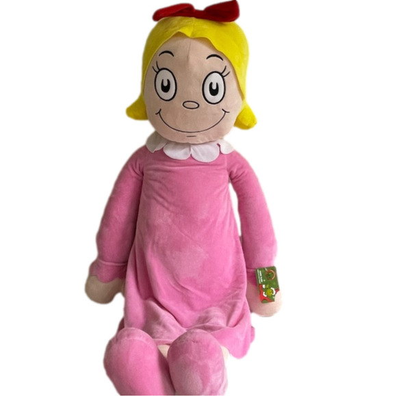 Toys | Cindy Lou Who 48 Inch Tall Jumbo Plush The Grinch Who Stole ...